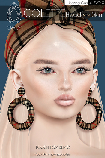 Second Life Marketplace Skin Colette Peach